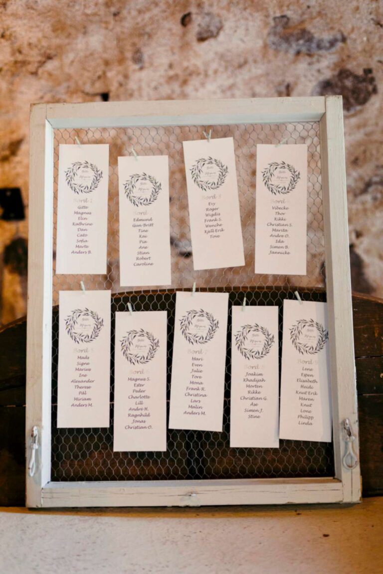 Bordplan til bryllup: Den ultimative guide