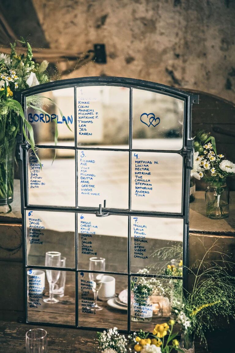Bordplan til bryllup: Den ultimative guide